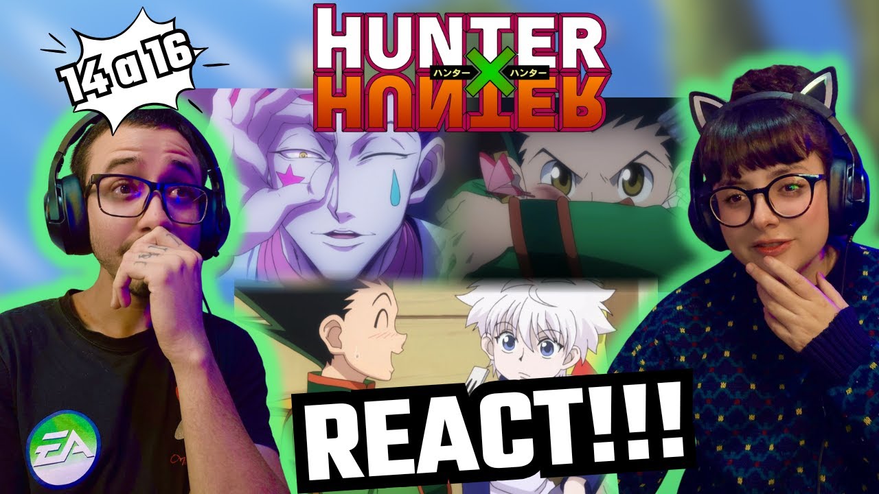 HI-HISOKA??? 😳 | HxH (epis. 14 a 16) | REACT - YouTube