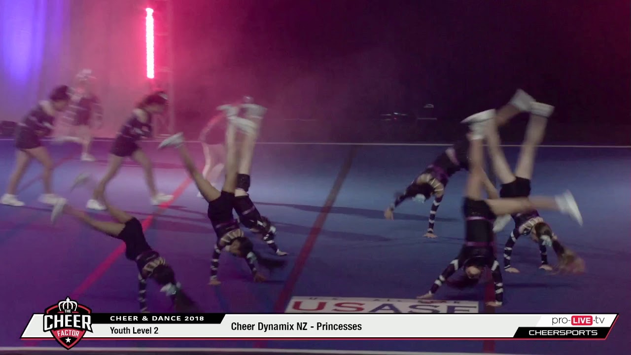 Cheer Dynamix Princesses - YouTube