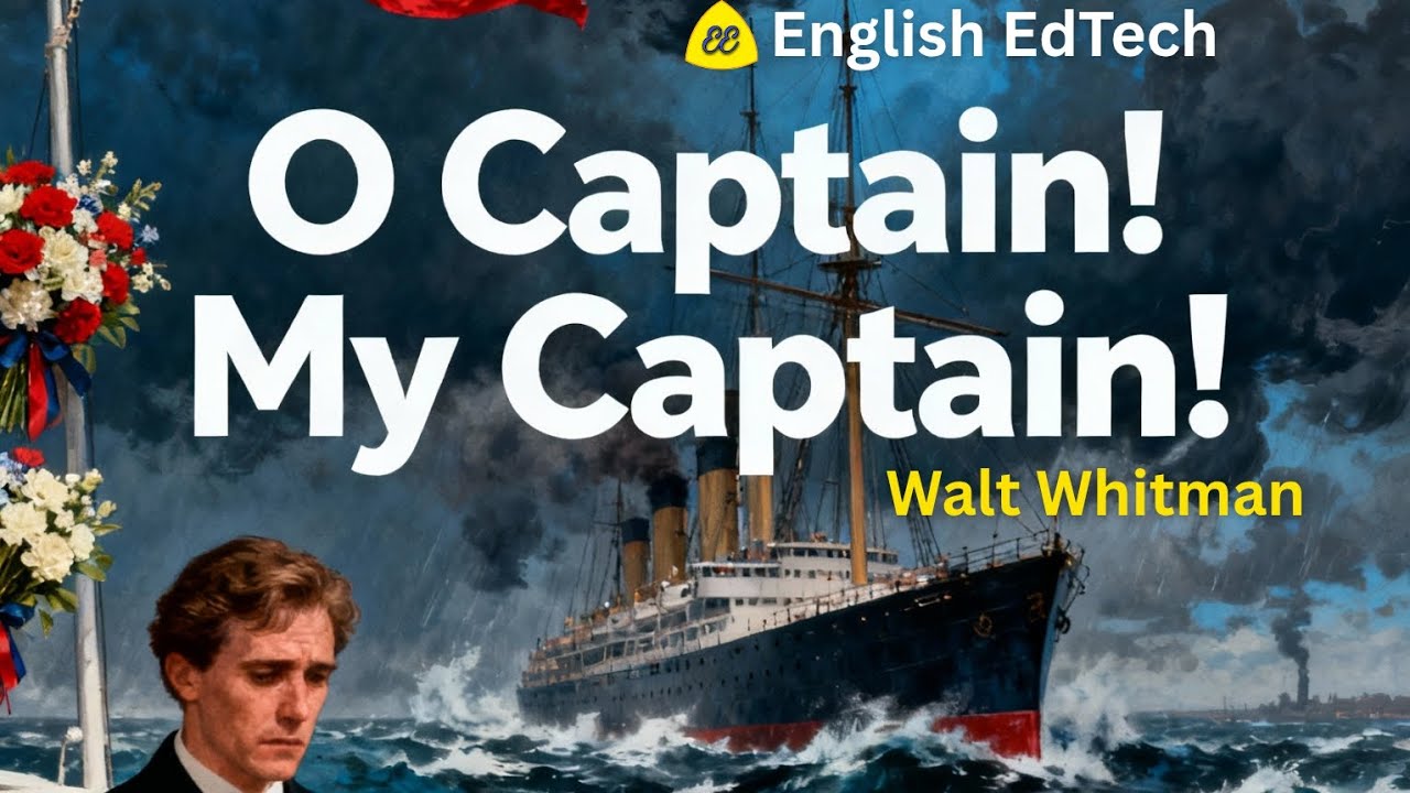 "O Captain! My Captain!" is a commemorative elegy written by Walt ...
