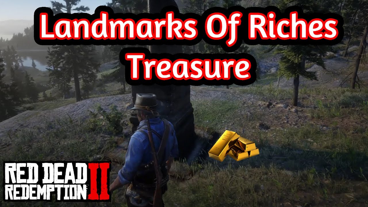 Red Dead Redemption 2 - Landmarks Of Riches Treasure - YouTube