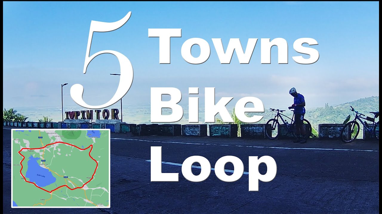 5 Towns Bike Loop almost 80 km (Bicol, Philippines) - YouTube