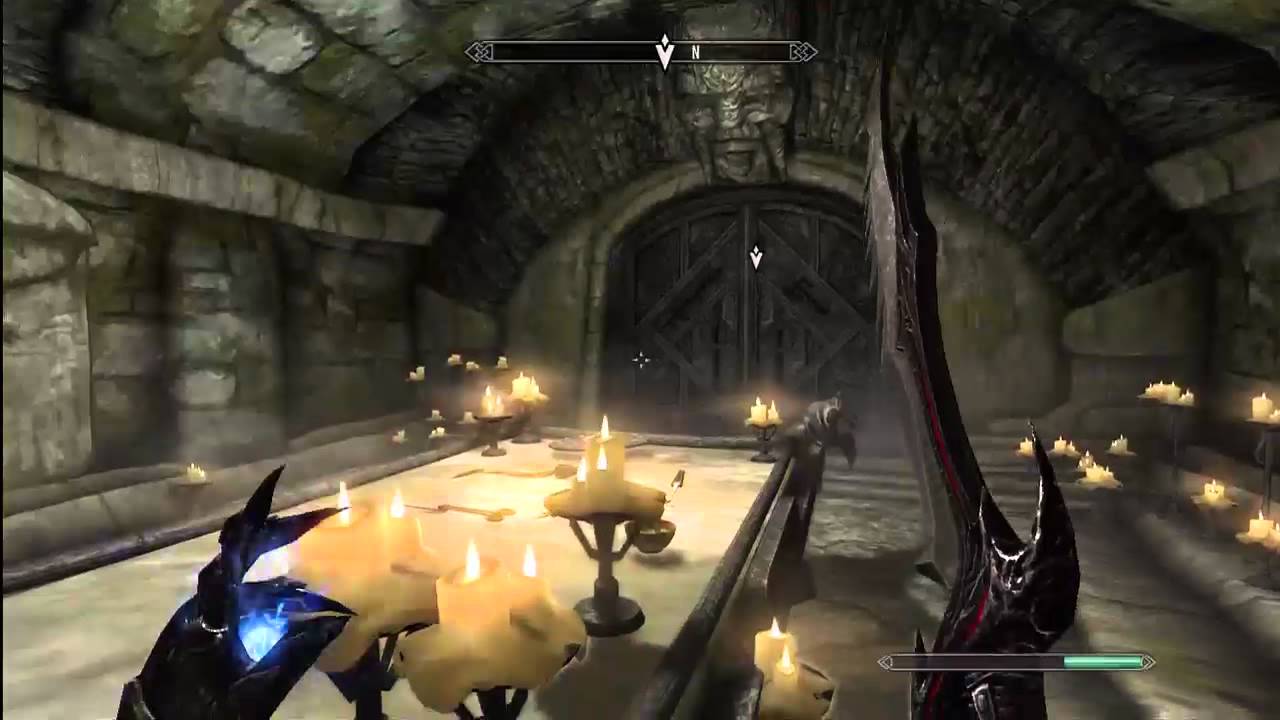 Skyrim | Necromancer Gameplay | Volunruud - YouTube