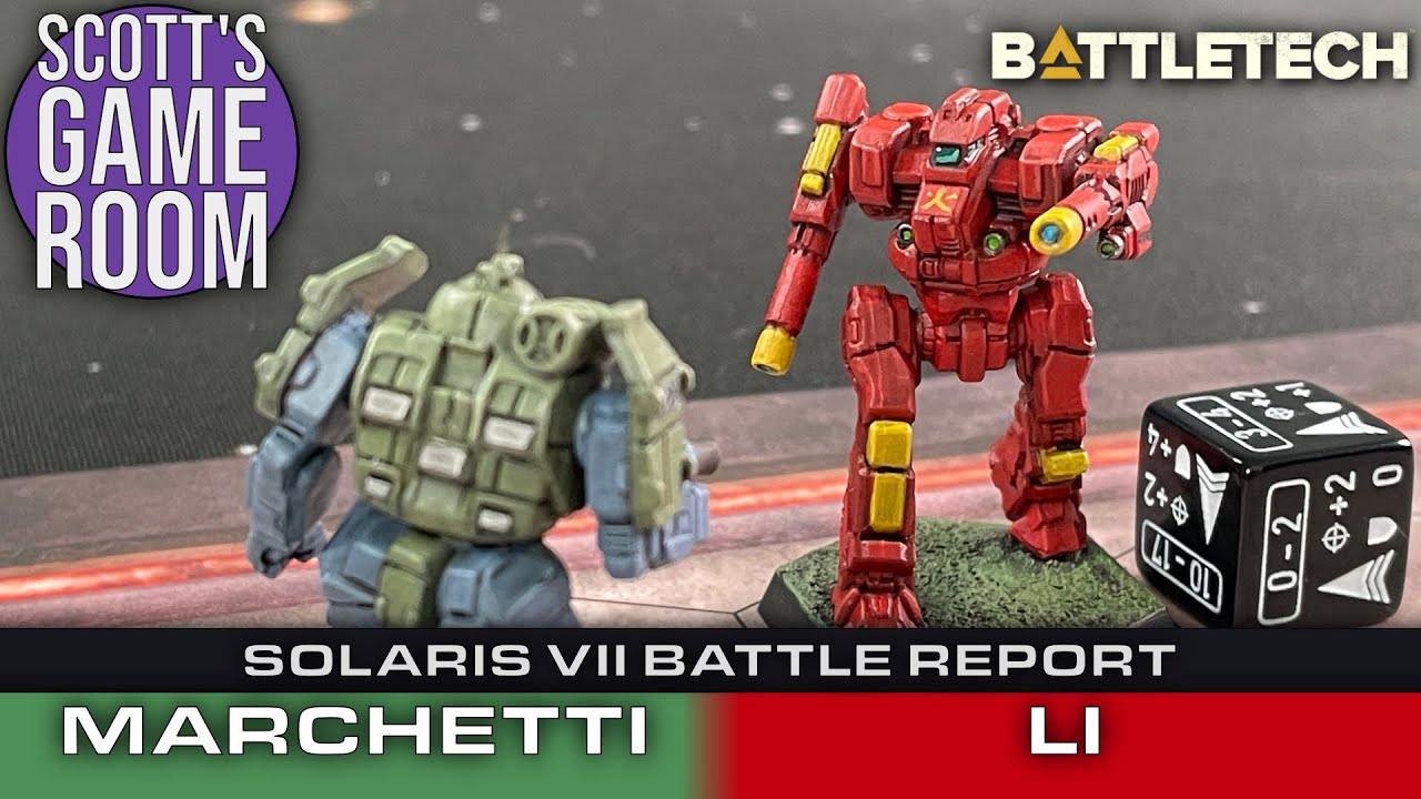 BattleTech Solaris VII Battle Report: Marchetti vs Li - YouTube