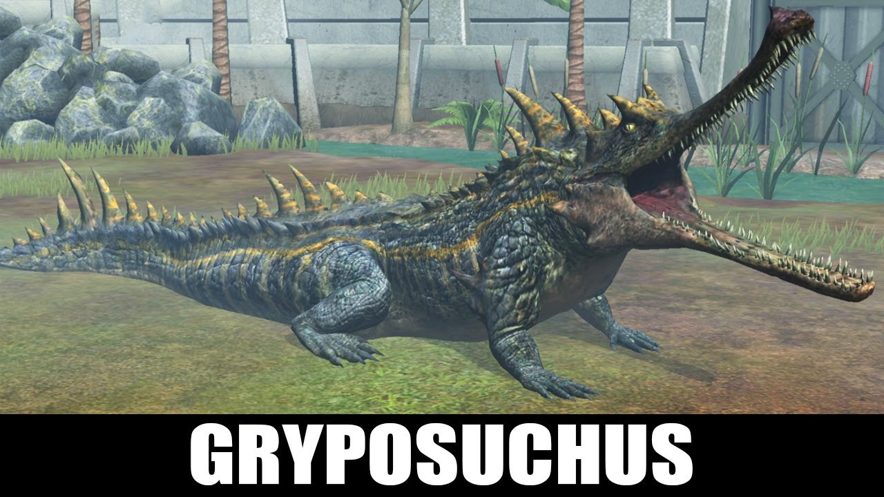 GRYPOSUCHUS MAX LEVEL 40 - Jurassic World The Game - YouTube