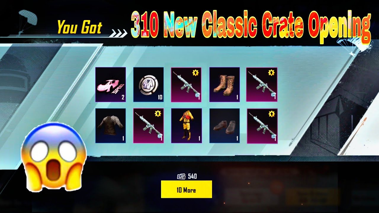 Pubg classic crate opening - YouTube