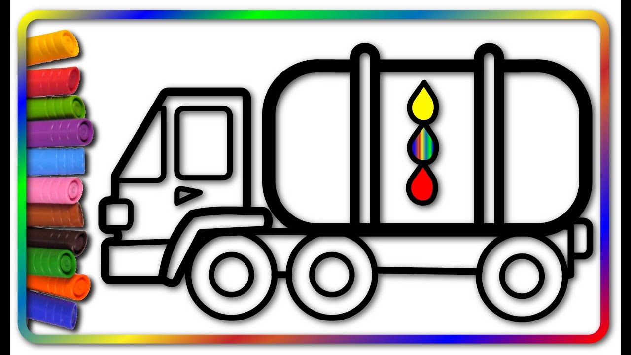 🚚 Explore Creativity: Truck Drawing and Coloring Adventure for Kids ...