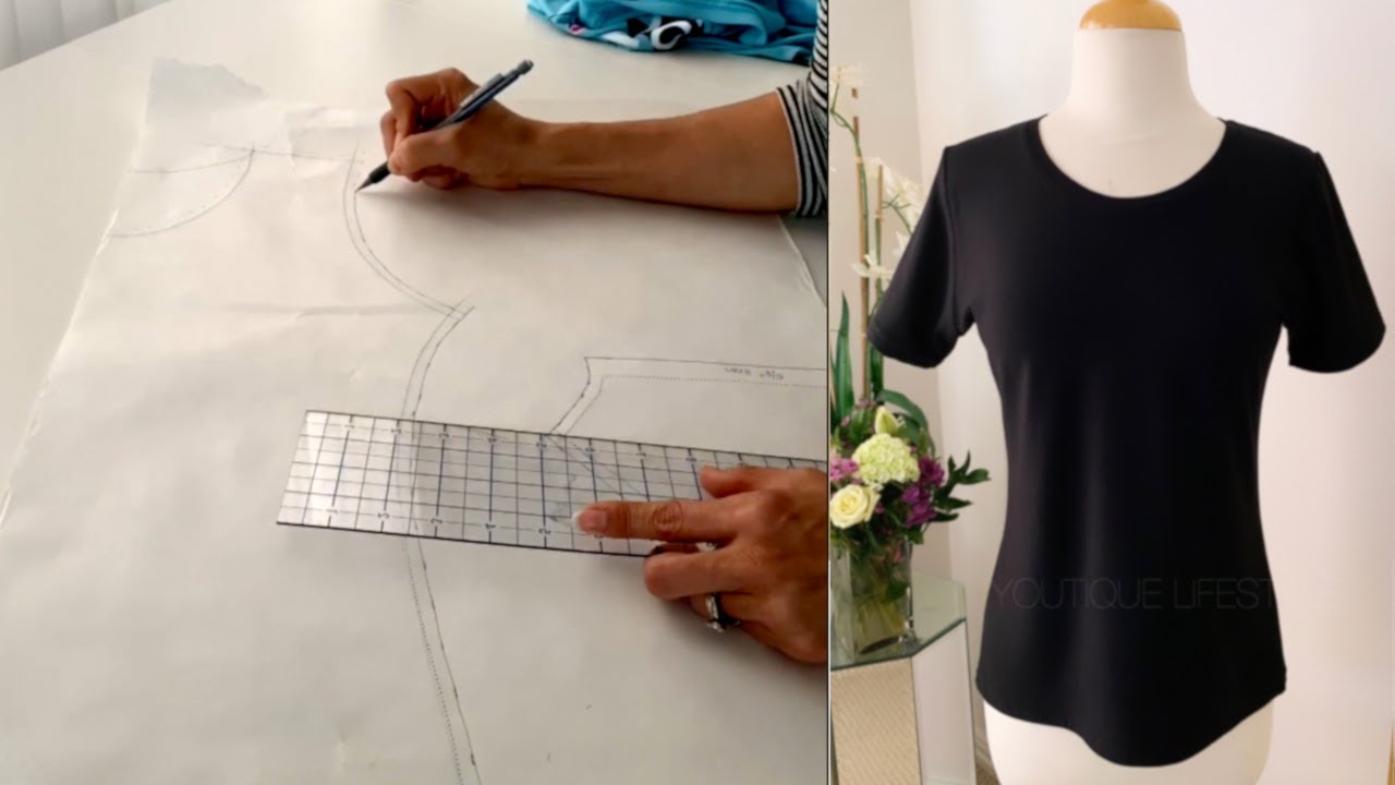How to make the T-shirt Sewing Pattern (Part2/3) : Wardrobe Planning ...