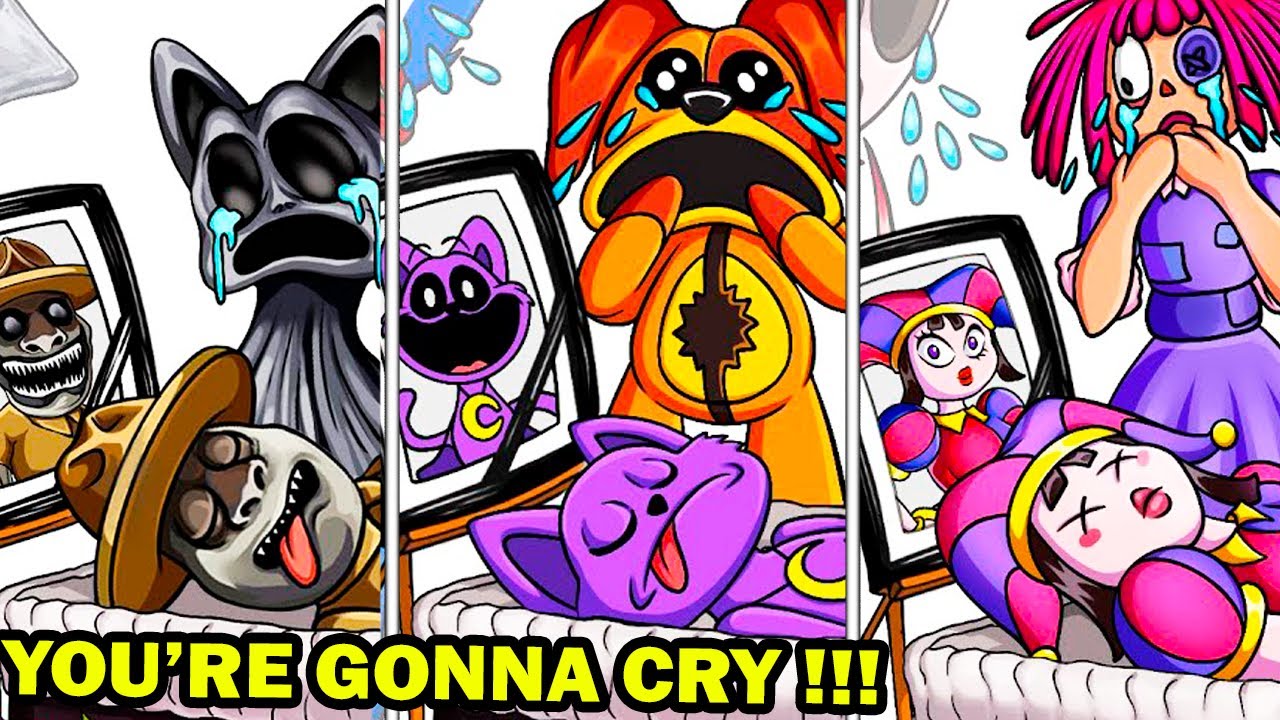 R.I.P. CATNAP, ZOOKEEPER and POMNI - SAD STORY😭 | FNF Goodbye World ...