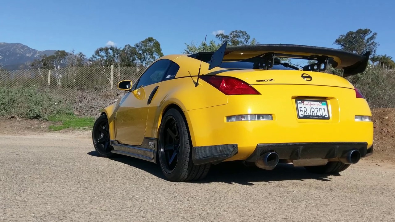SUPERCHARGED 350z - YouTube