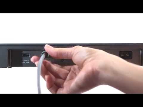 How to Connect The LG SoundPlate™ Wired or Wireless LG USA - YouTube