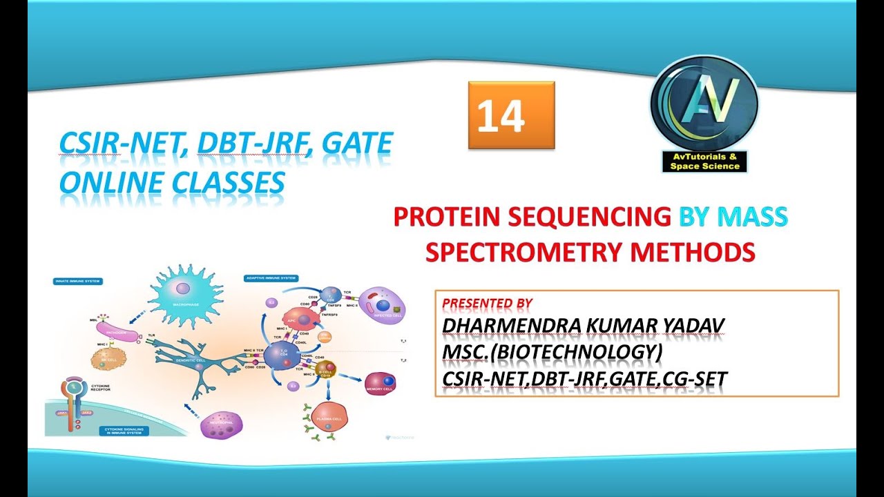 Protein sequencing by Mass spectrometry methods - YouTube