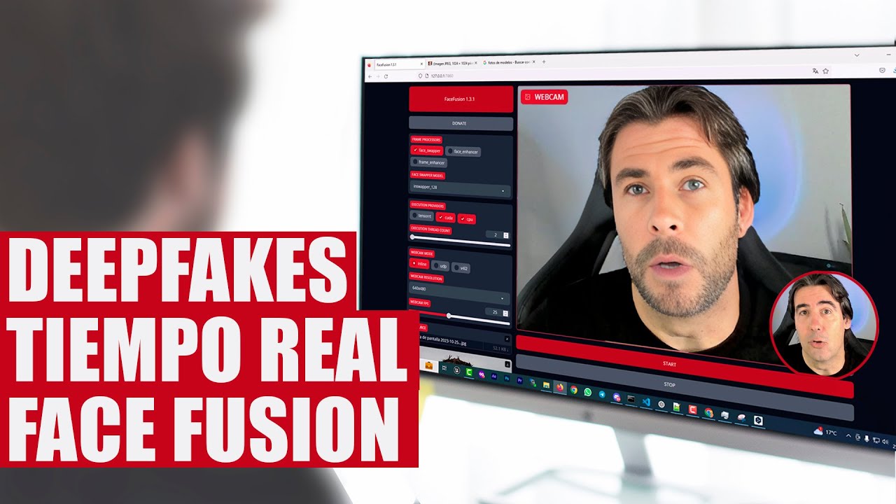 😮FACE FUSION - Crea DEEPFAKES en TIEMPO REAL con tu Webcam (Tutorial ...