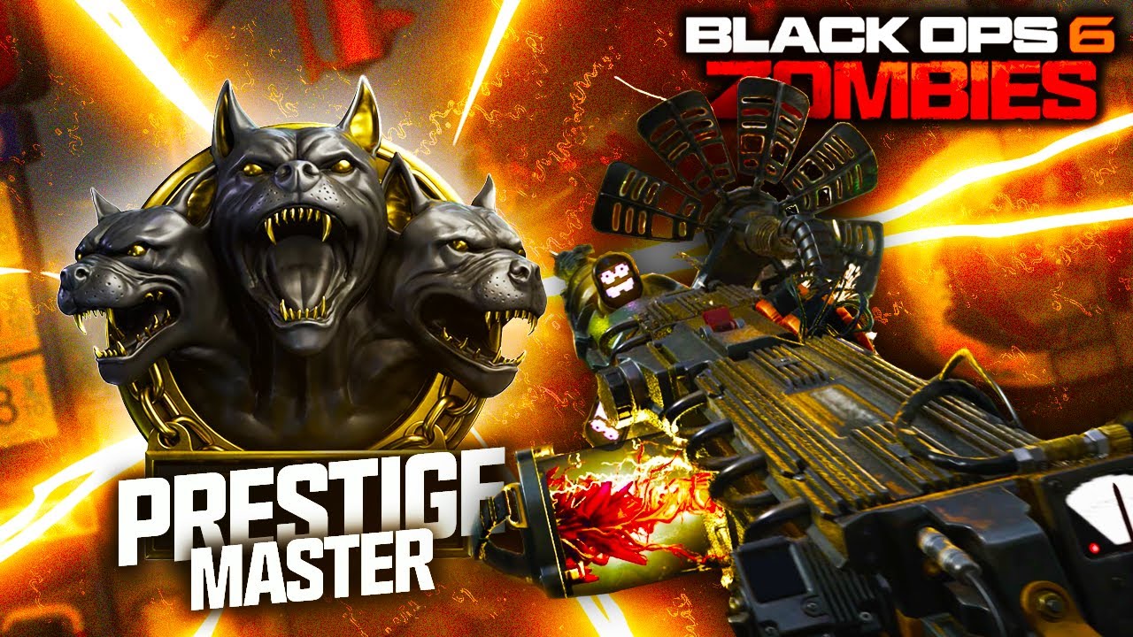 PASSAGE au PRESTIGE MASTER sur BLACK OPS 6 ZOMBIES 🧟‍♂️ (Road to ...