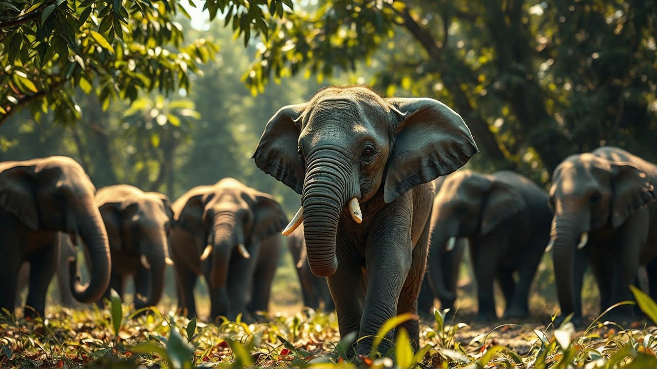 The Brave Elephant || PART 2 ||KIDSPOEM| CHU CHU KIDDOS| KIDSSONG ...