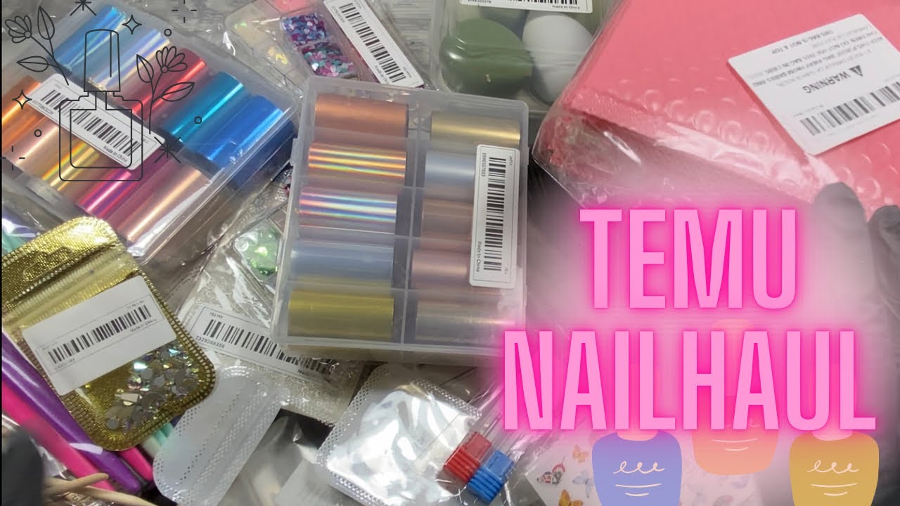 Nailhaul from temu / new nail products from Temu / nailart products ...