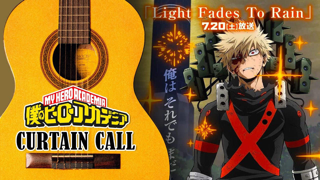 My Hero Academia S7 OP 2 | Curtain Call - Yuuri | Acoustic Guitar - YouTube