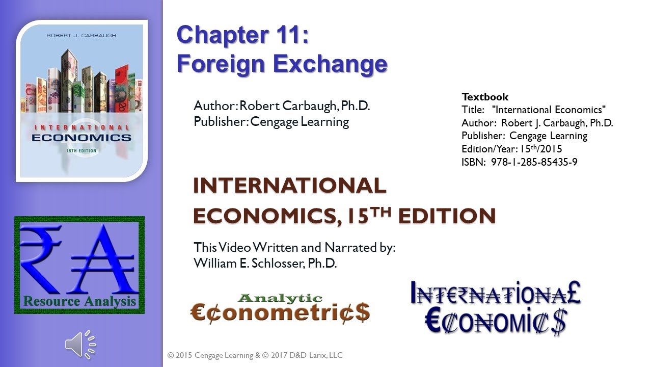 Intl Economics - Chapter 11: Foreign Exchange - YouTube