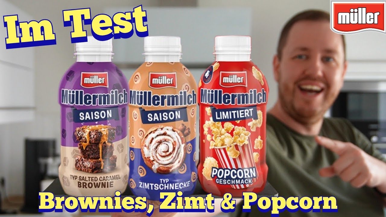 Müllermilch: Saison Zimtschnecke & Salted Caramel Brownie und die ...