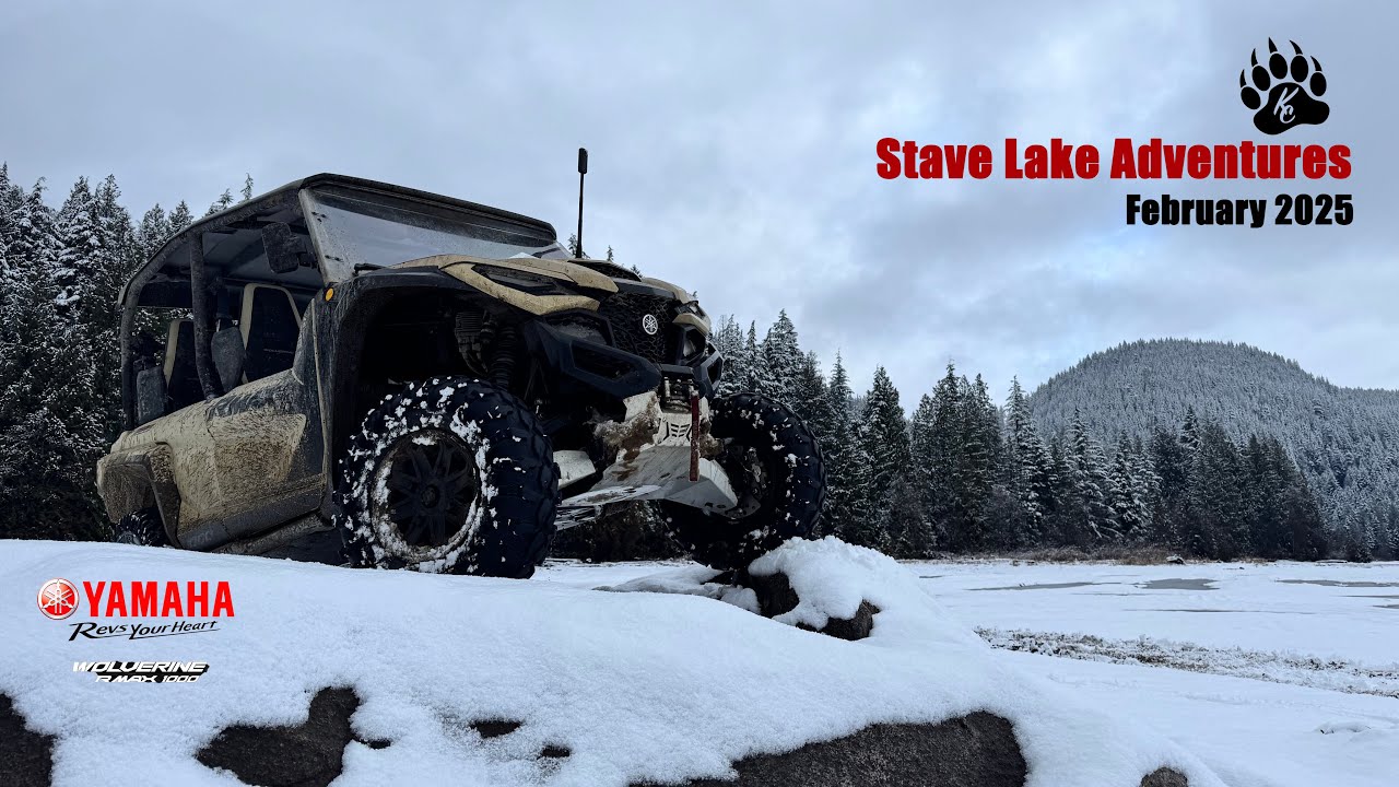 Stave Lake February 2025 - YouTube