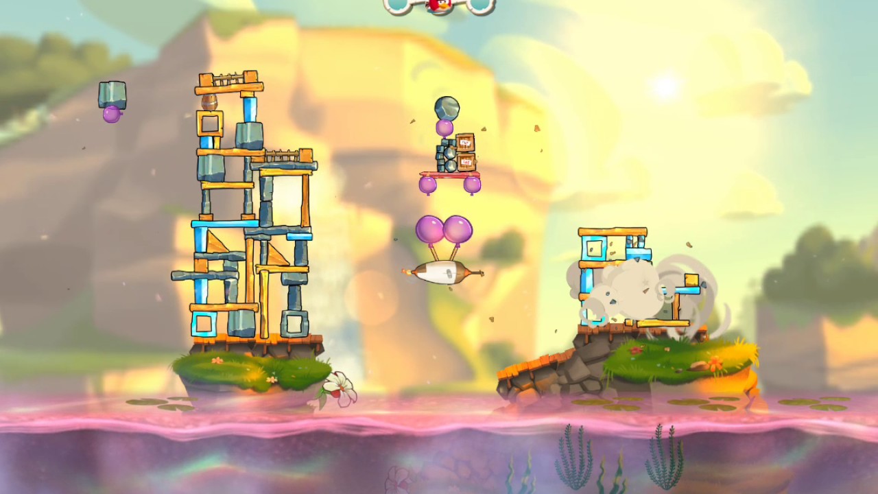 Angry Birds 2-Cobalt Plateaus Missispiggy Rivers Level-1024 Three Star ...
