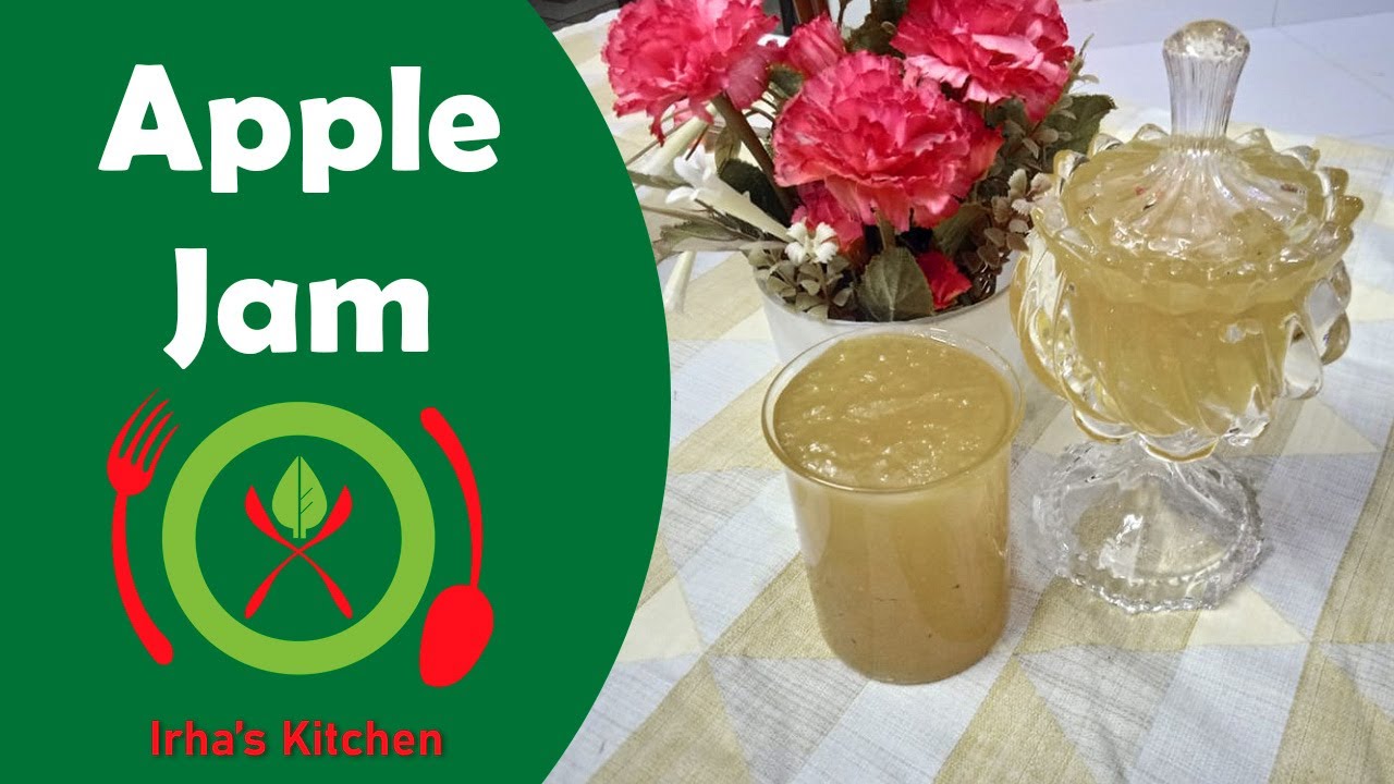 How To Make Apple Jam At Home - Apple Jam Recipe By Irha's Kitchen ...