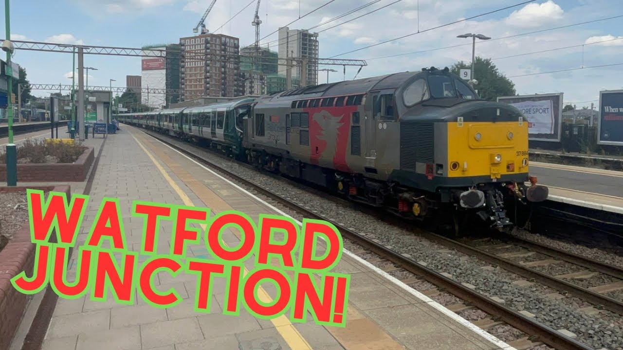 Trains at Watford Junction (02/08/24) - YouTube