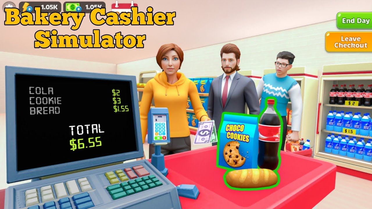 Bakery Cashier Simulator - Gameplay Walkthrough (Android iOS) Nida ...