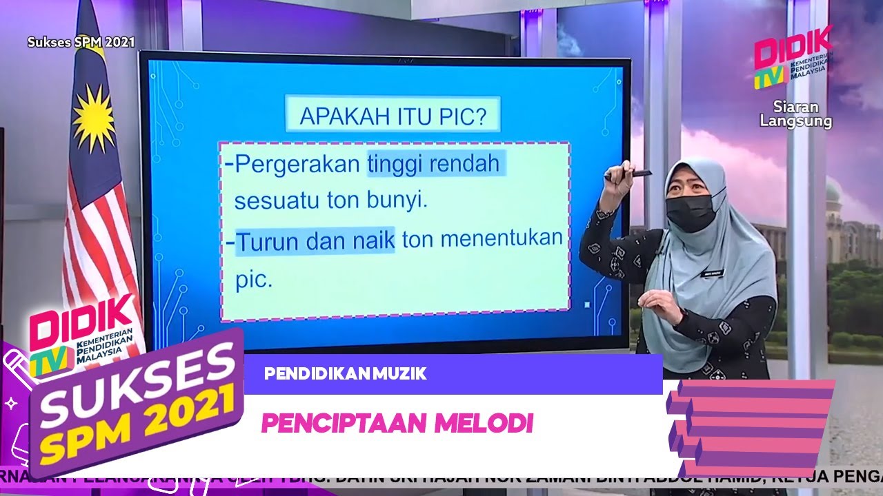 Sukses SPM (2021) | Pendidikan Muzik - Penciptaan Melodi - YouTube
