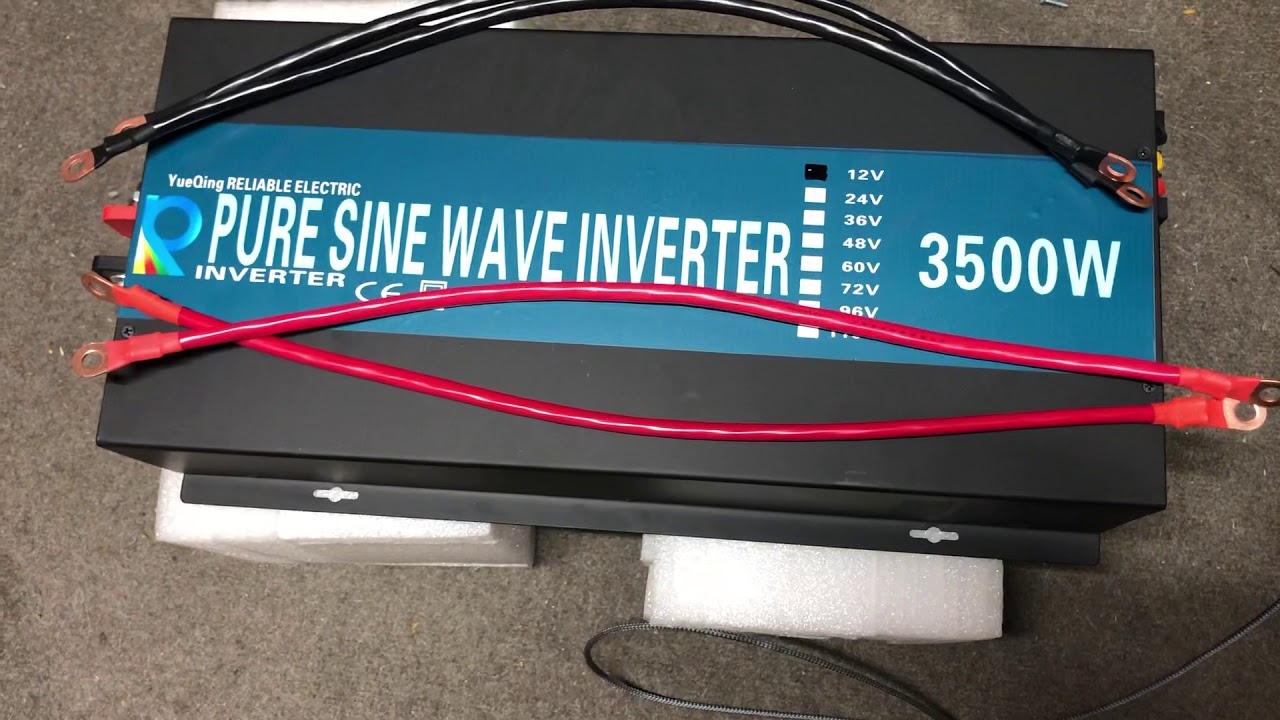 Reliable 3500watt inverter upgrade - YouTube