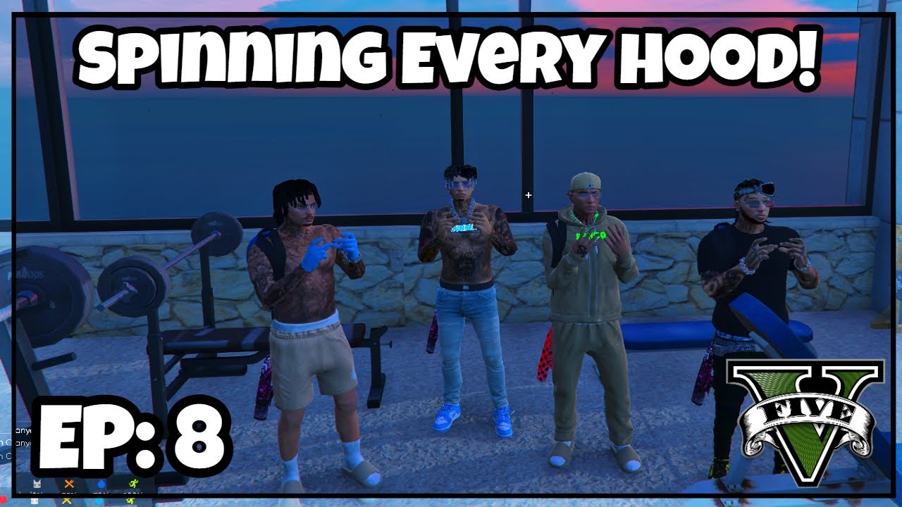 Episode 8: Spinning Every Hood?! | GTA RP | Grizzley World Whitelist ...