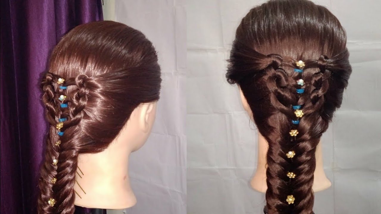 New hair style | simple new hair style | jooda hair style | simple ...