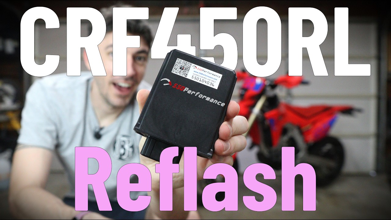 IT'S FINALLY HERE! CRF450RL ECU Reflash Review and Comparison - YouTube