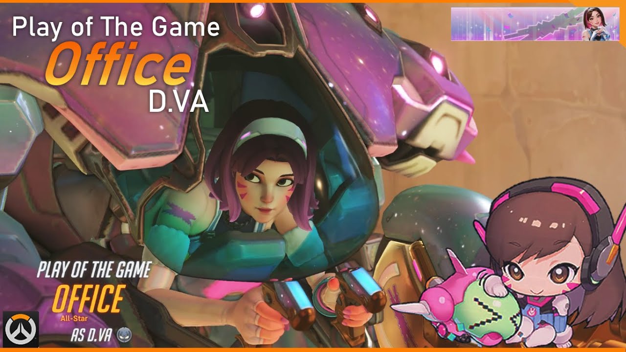 Overwatch2 Office DVA 'Perfect Night' หุ่นหล่นคนลงหุ่น - YouTube