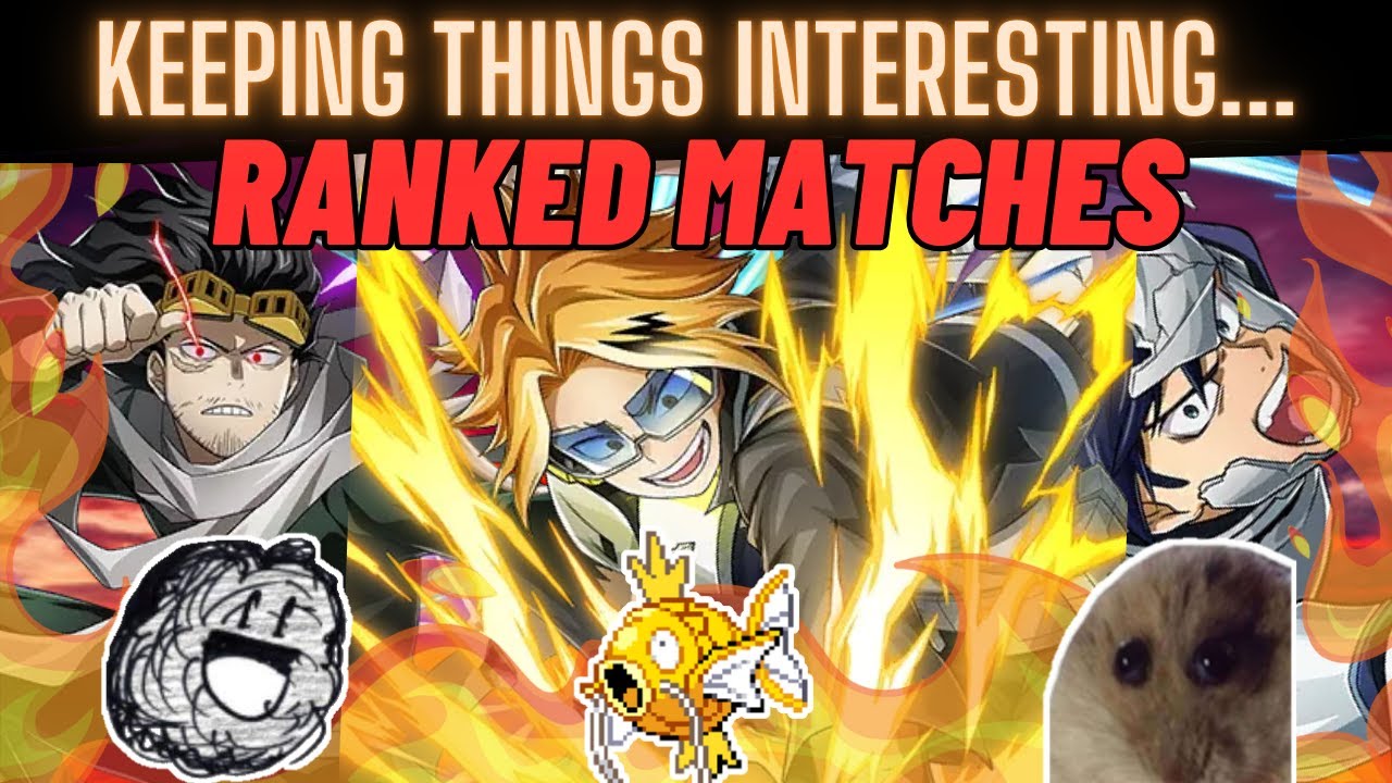 QUESTIONABLE DECISIONS- My Hero Ultra Rumble Ranked Matches - YouTube