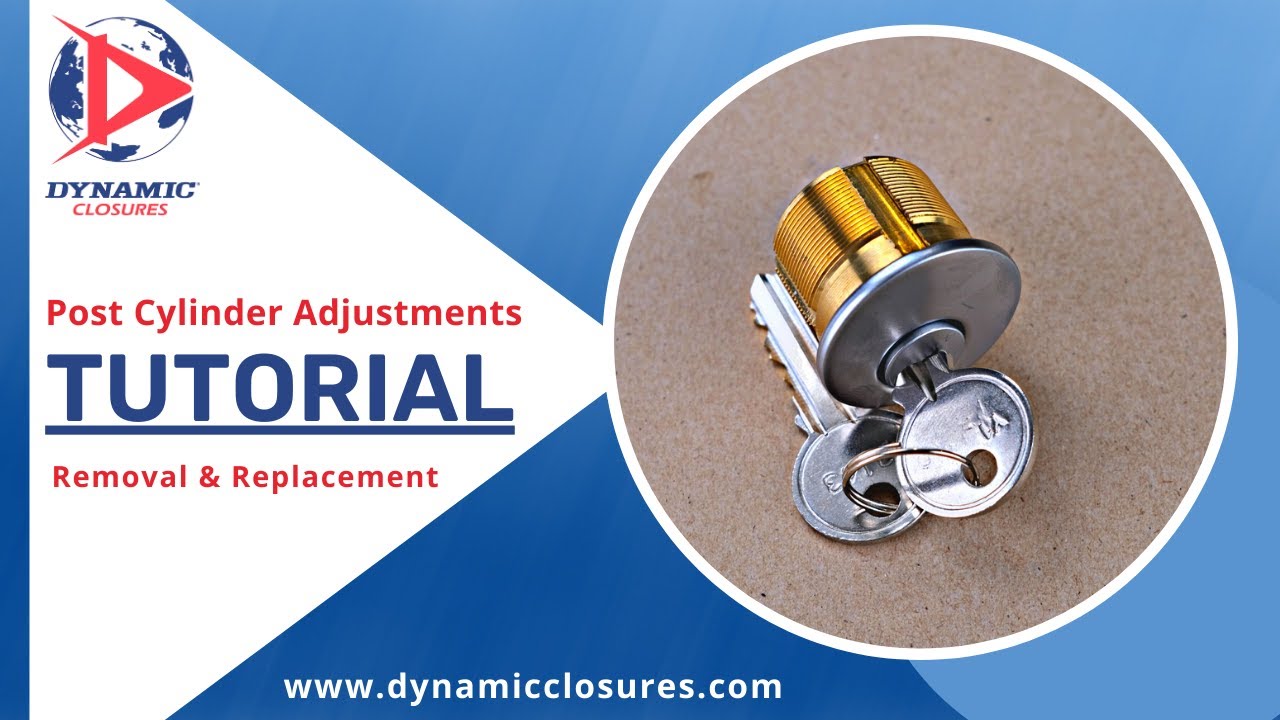 Cylinder Adjustments - Post 5 & 7 - Dynamic Closures - YouTube