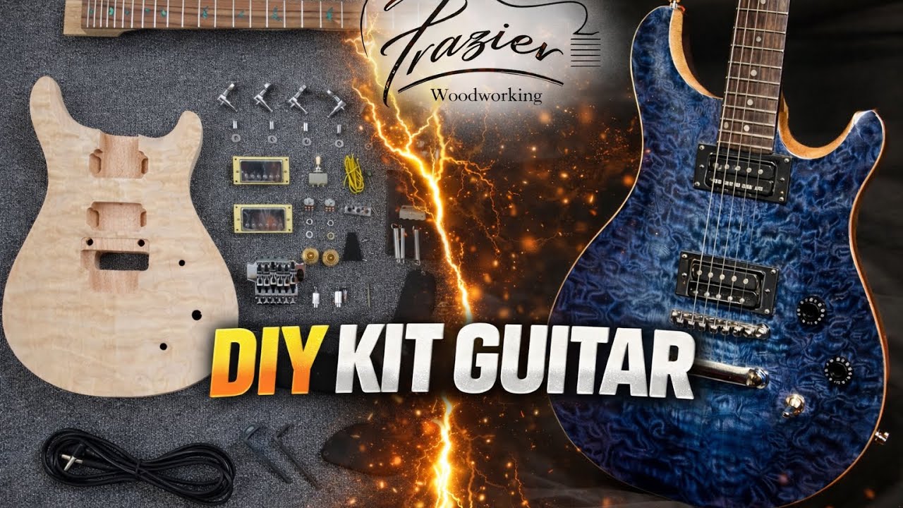 I Built A SOLO Kit Guitar | Easy DIY Build!! - YouTube
