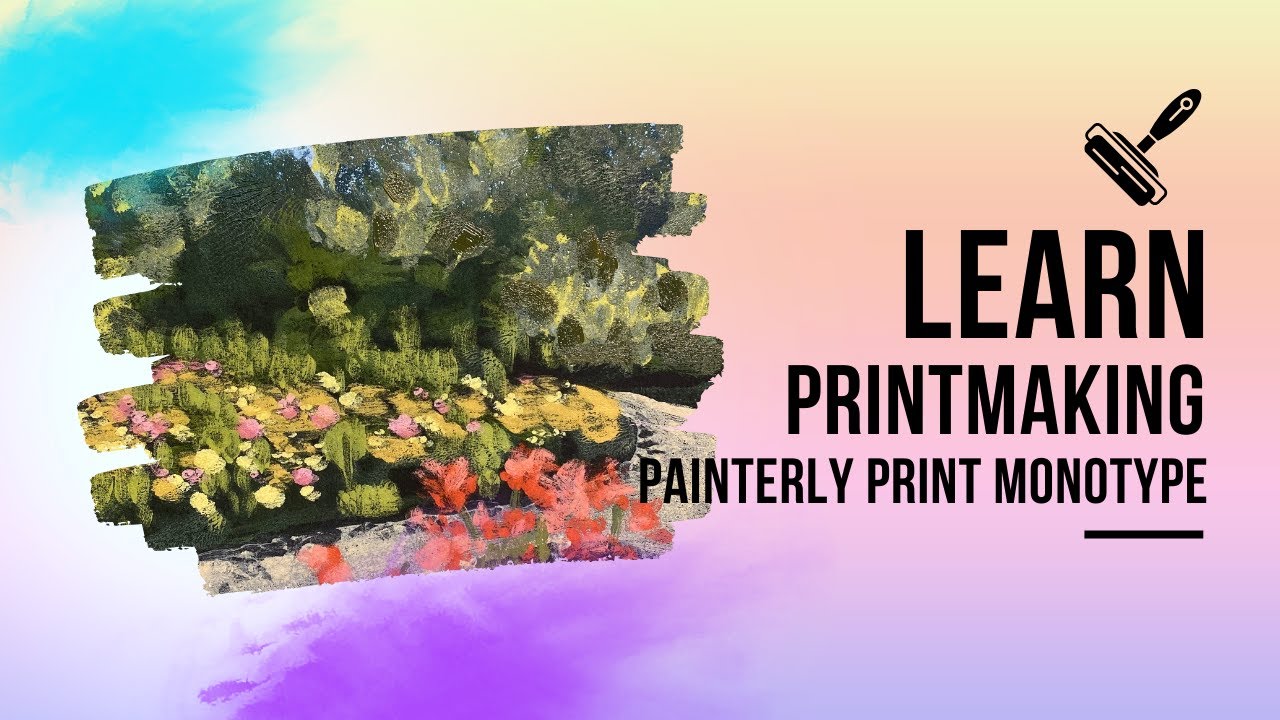 The Painterly Print - YouTube