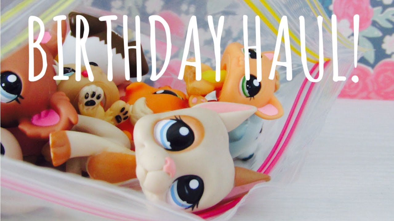 LPS: BIRTHDAY HAUL 2019!! NEW RARE LPS!! - YouTube