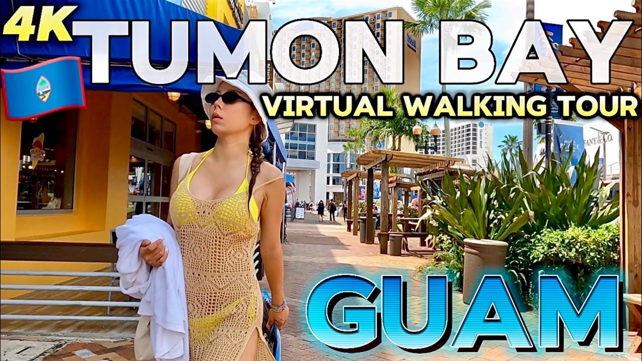 Tumon Bay Guam 🇬🇺 Street - Beach Virtual Walking Tour 4KHDR - YouTube