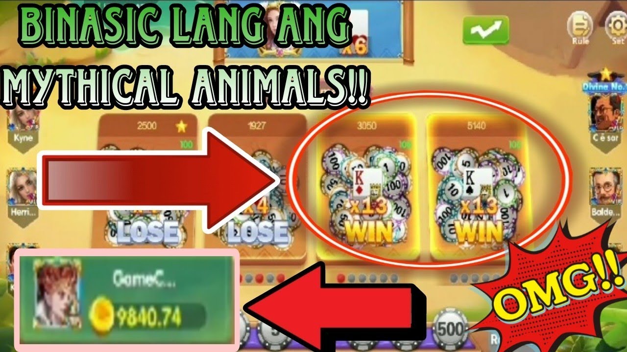 MYTHICAL ANIMALS || KABIBE GAME || GAMETRICKS || BINASIC LANG ANG ...