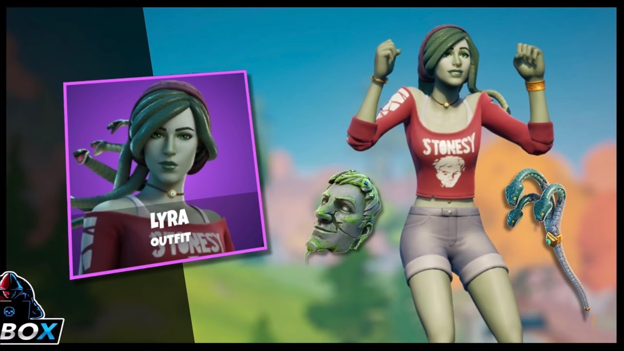 LEAKED “LYRA” SKIN GAMEPLAY!!! (Skin, BackBling & Pickaxe) - Fortnite ...