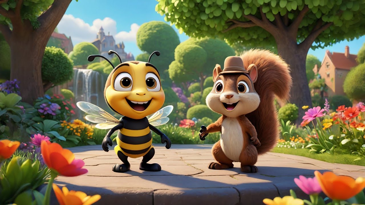 Buzzy and Chippy's Garden Adventure /Children Entertainment / Funny ...