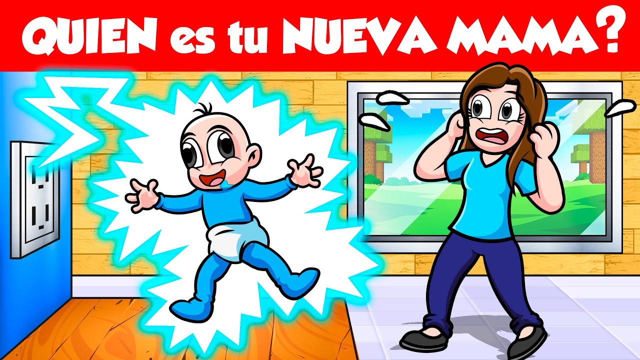 ¿QUIÉN es tu NUEVA MAMÁ en Minecraft? 👩‍👦😱 BEBE NOOB - YouTube