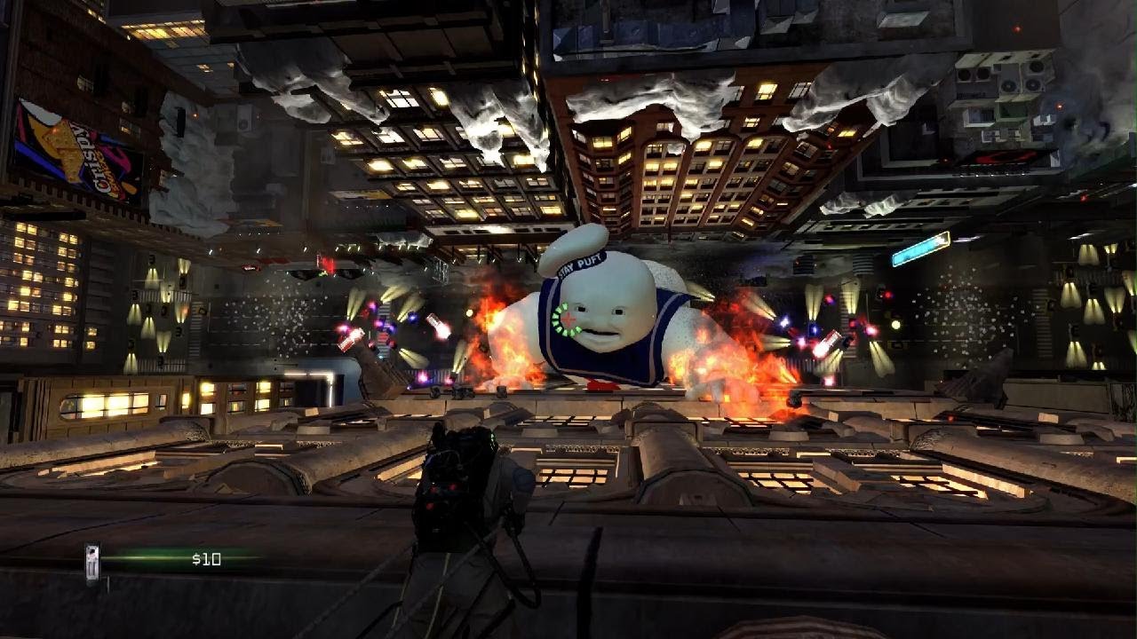 Ghostbusters: The Video Game Remastered: Stay Puft Marshmallow Man Boss ...