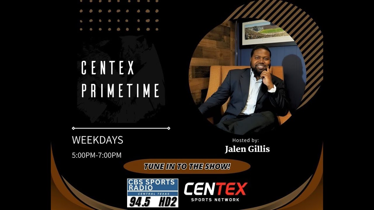 Centex Primetime w/ Jalen Gillis on CBS Radio - YouTube