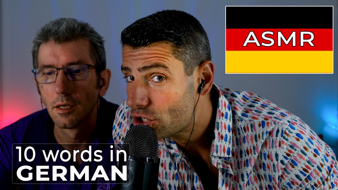 ASMR German Whisper | ASMR Triggers in 10 German Words | ASMR German ...