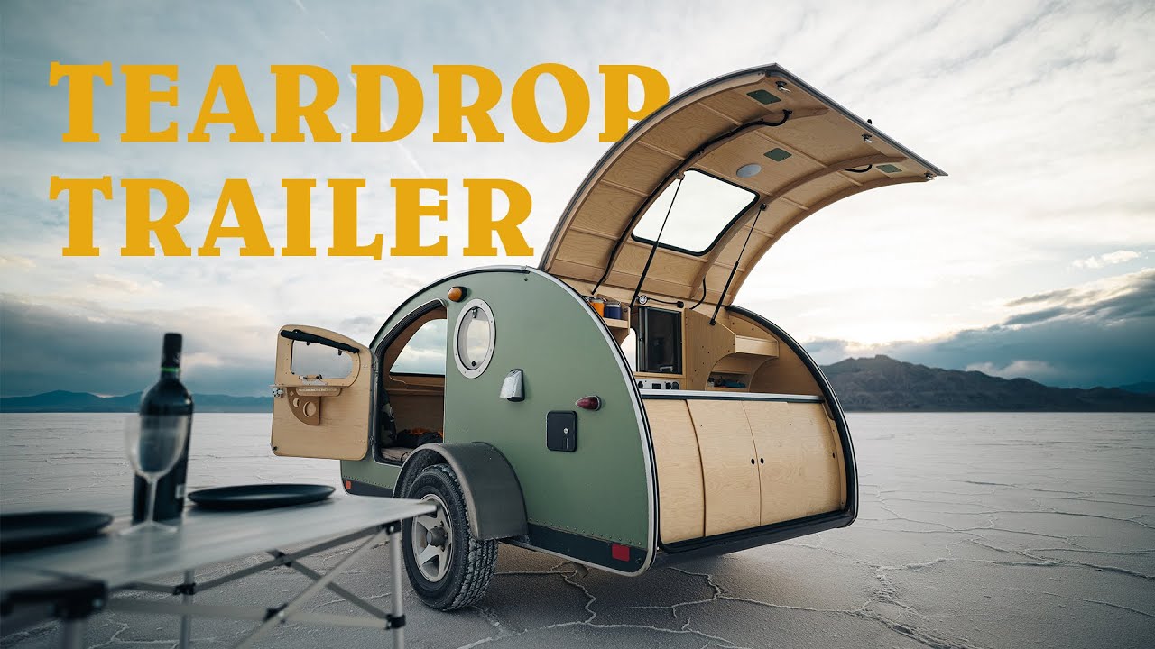 VISTABULE TEARDROP CAMPER TOUR - YouTube