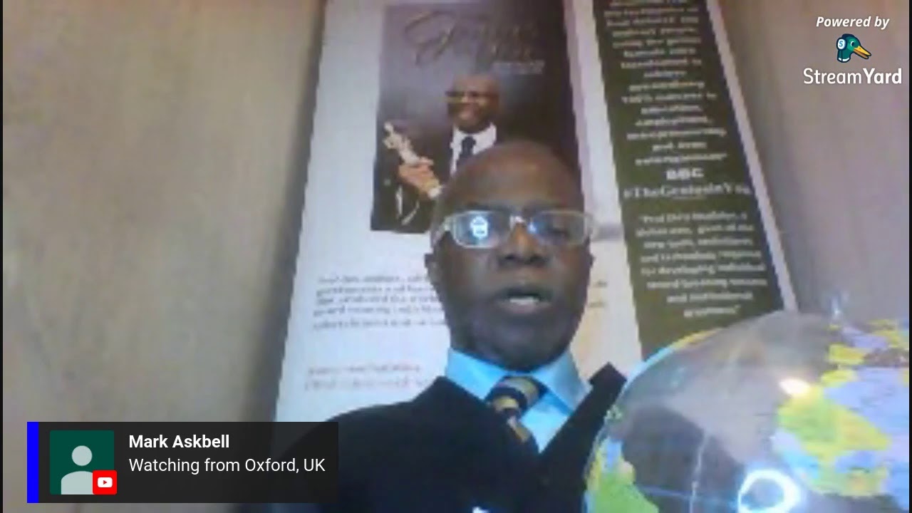 Professor Chris Imafidon: Covidnomics - lockdown realities and pandemic ...