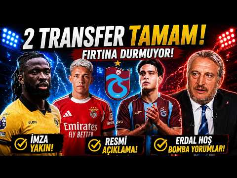 Aral Şimşir Resmen Trabzonspor'da ! Trabzonspor 2 Transferi Bitirdi İddiası ! Erdal Hoş Yorumları !