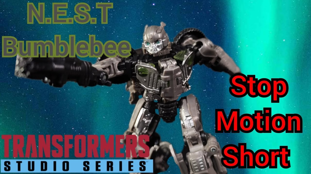 Transformers Studio Series N.E.S.T Bumblebee | Stop Motion Short - YouTube